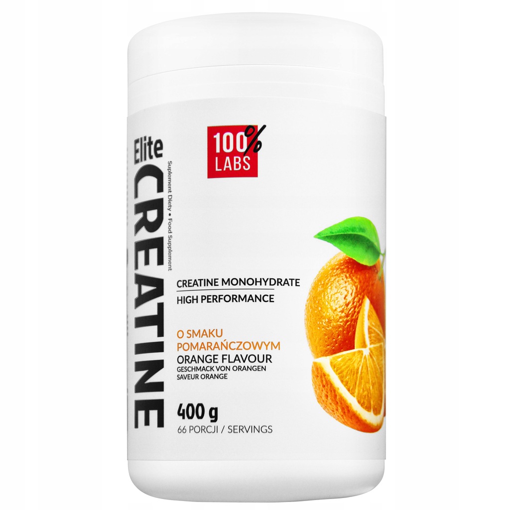 100% LABS ELITE CREATINE 400g KREATYNA MONOHYDRAT! - 7379105922 ...
