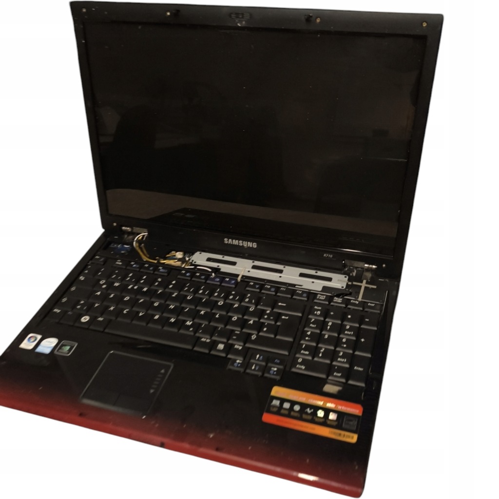 Laptop Samsung R710 17 cali - Na części lub do naprawy - AUKCJA BCM ...
