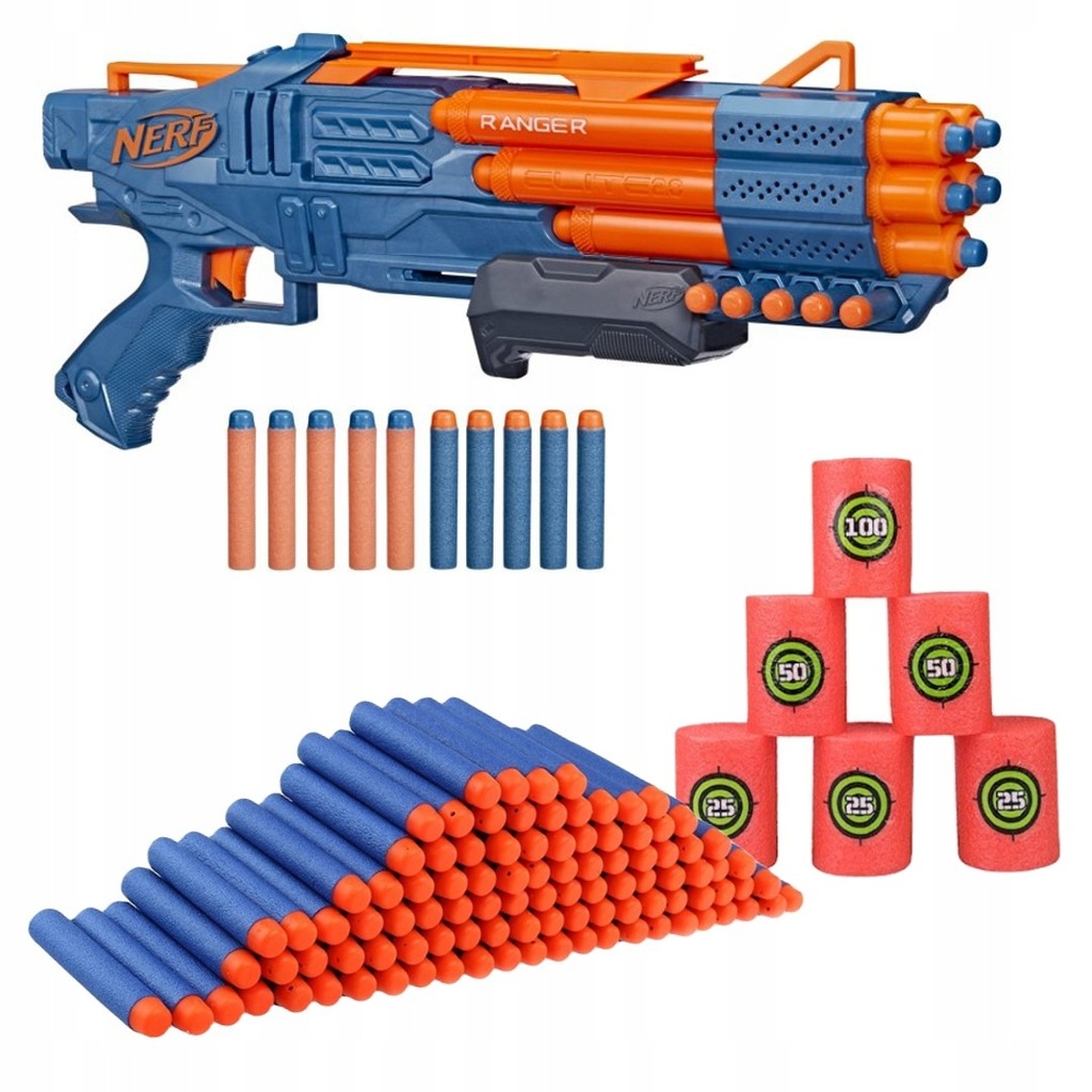 NERF ELITE 2.0 RANGER PD-5 F4186 + CELE + 50 STRZ. - 12246952125 ...