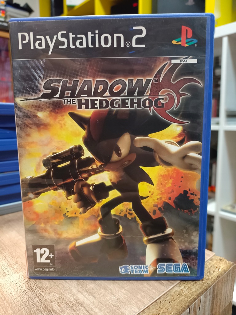 SHADOW THE HEDGEHOG PS2 SklepRetroWWA JAK SONIC - 12844596005 ...