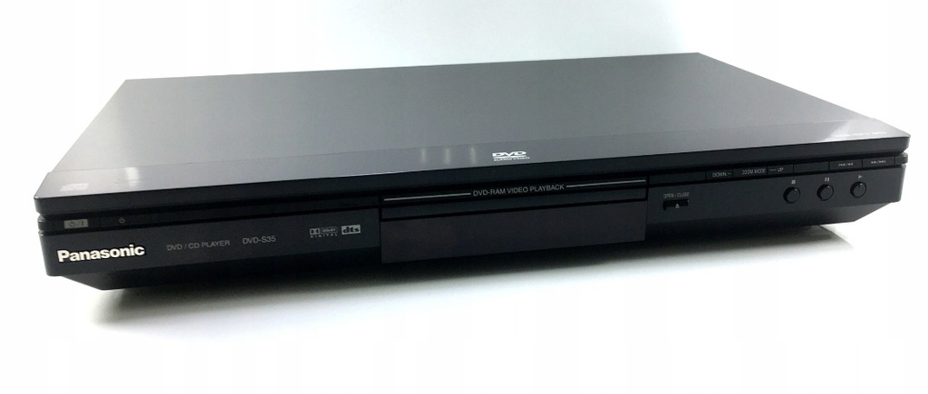 ODTWARZACZ DVD PANASONIC DVD-S35 + PILOT! HIT! - 14384390660 ...