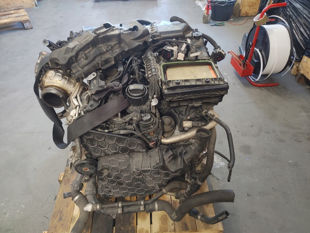 SILNIK MERCEDES CLA GLC 654 920 2.0 CDI KOMPLETNY - 11650762318 ...