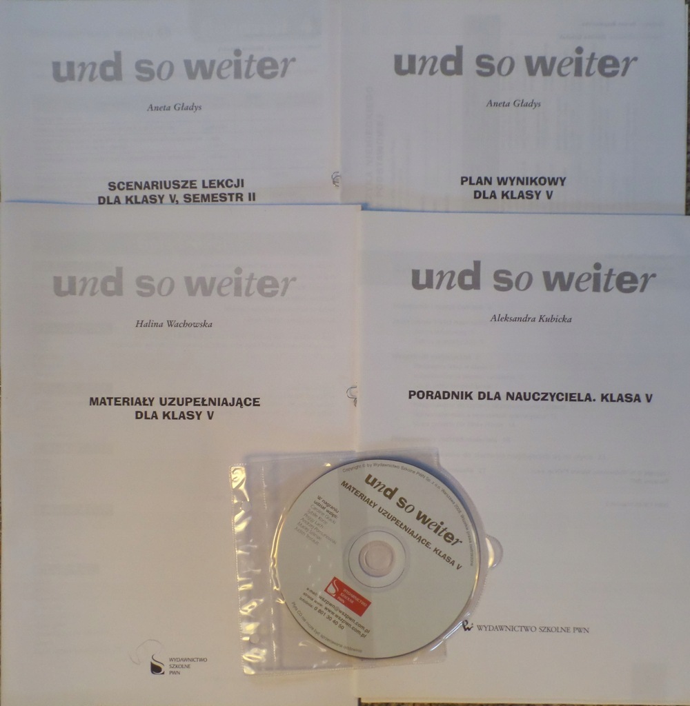 Und so weiter 5 SPRAWDZIANY książka nauczyciela CD - 13564376703 ...