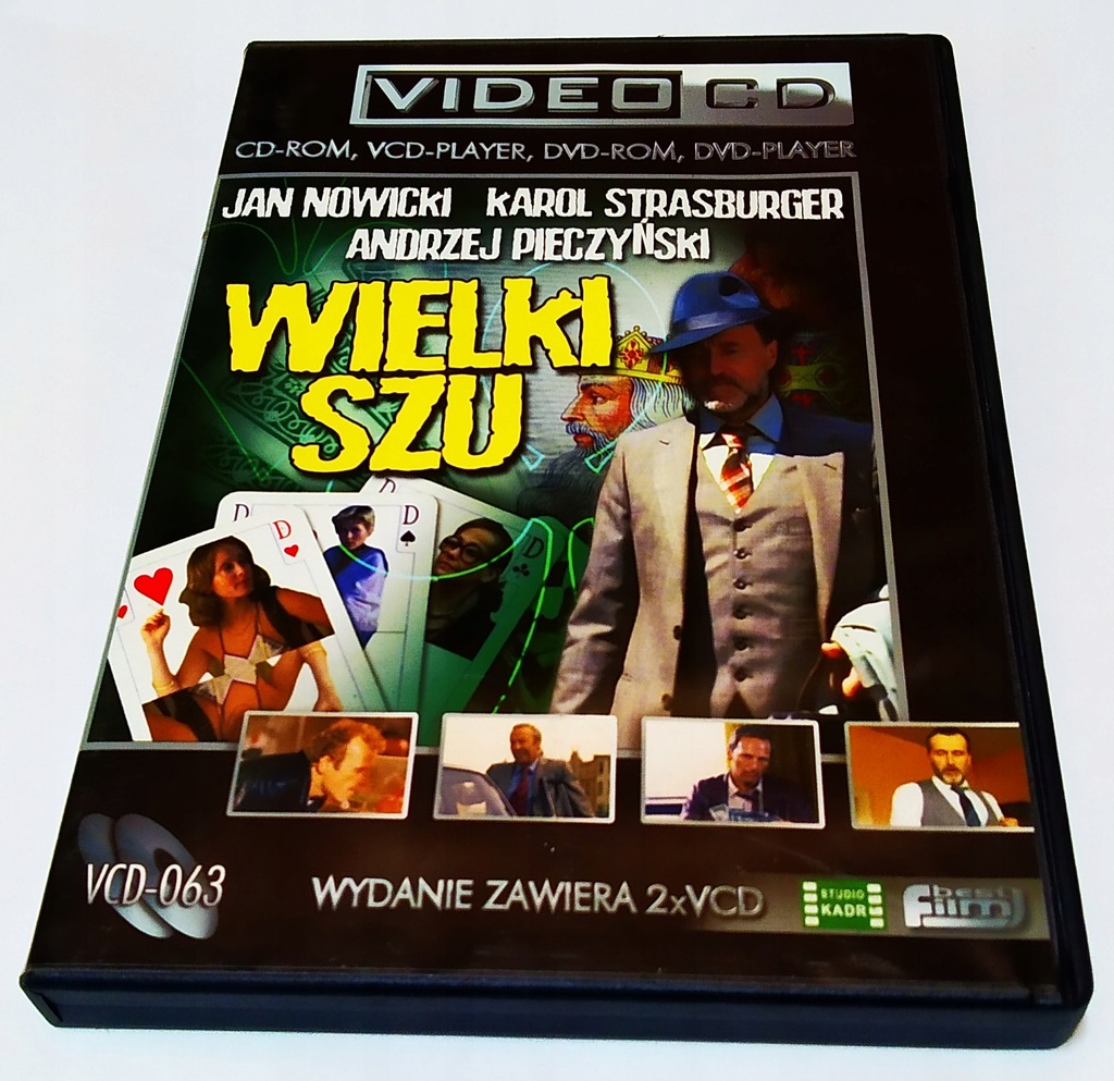 WIELKI SZU ______ POLSKI DRAMAT PSYCHOLOGICZNY VCD - 11024746211 - oficjalne archiwum Allegro
