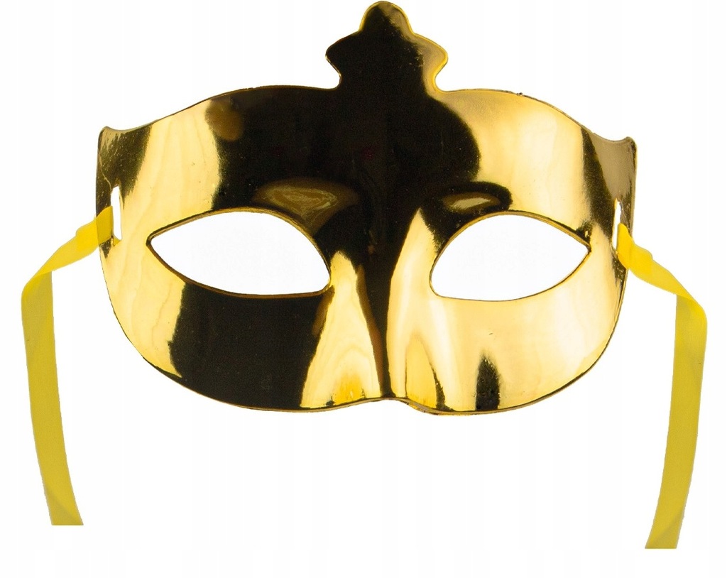 Maska na oczy Wenecka Złota Bal Karnawałowy Karnawał - 14915935764 ...