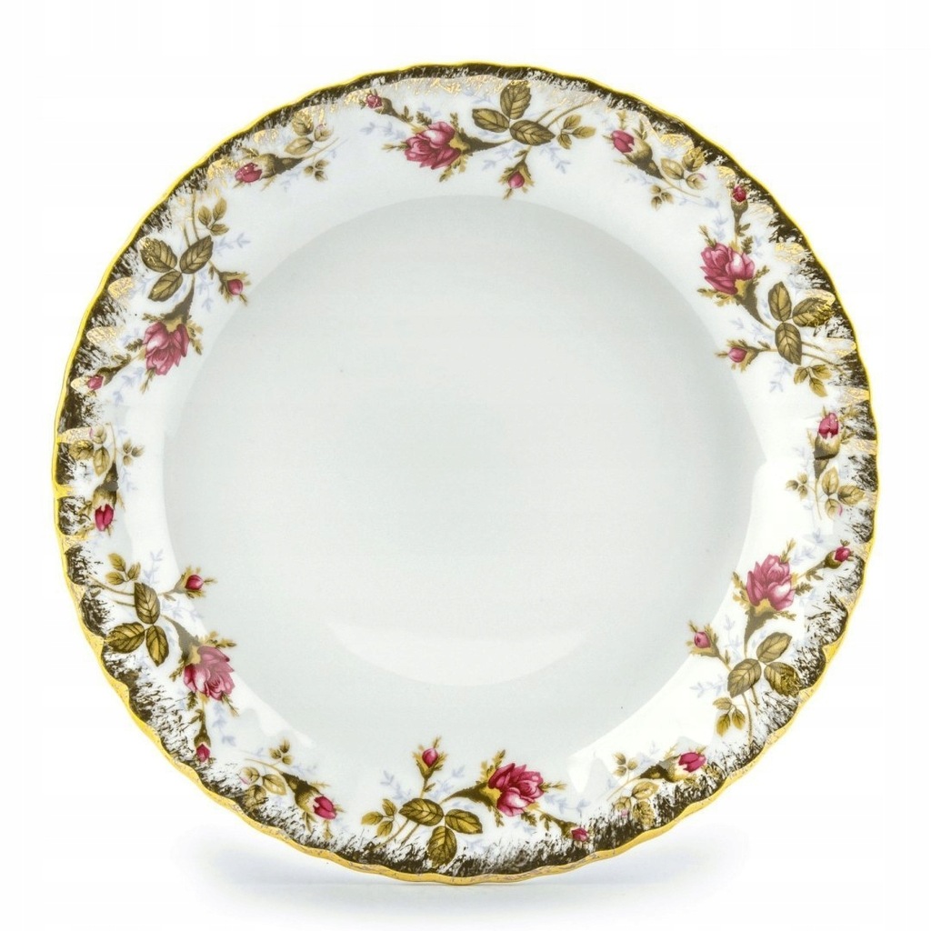 Chodzież iwona talerz płytki 24cm złota róża b013 - 12284704992 - oficjalne archiwum Allegro