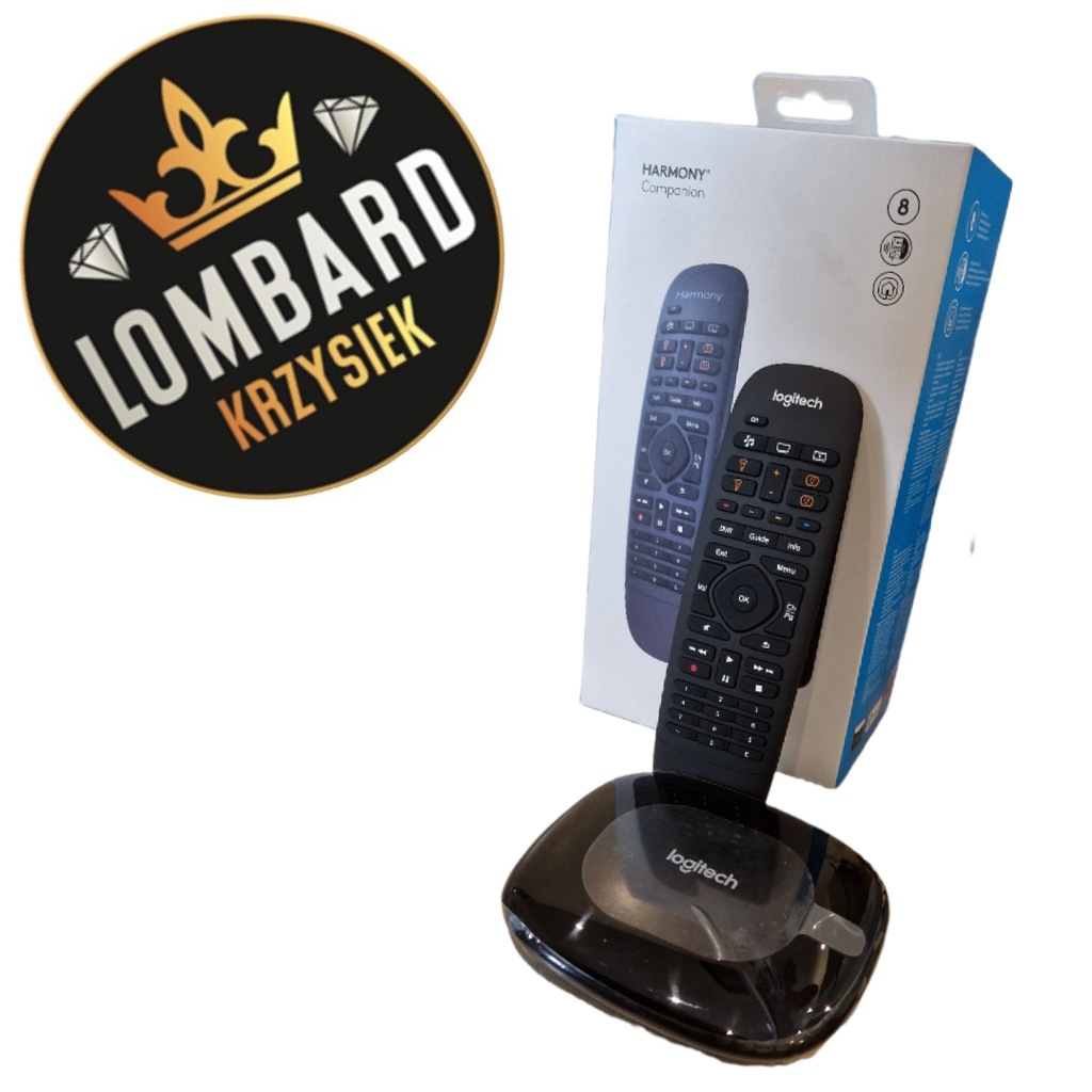 Pilot uniwersalny Logitech Harmony Companion - 12597181026 - oficjalne archiwum Allegro