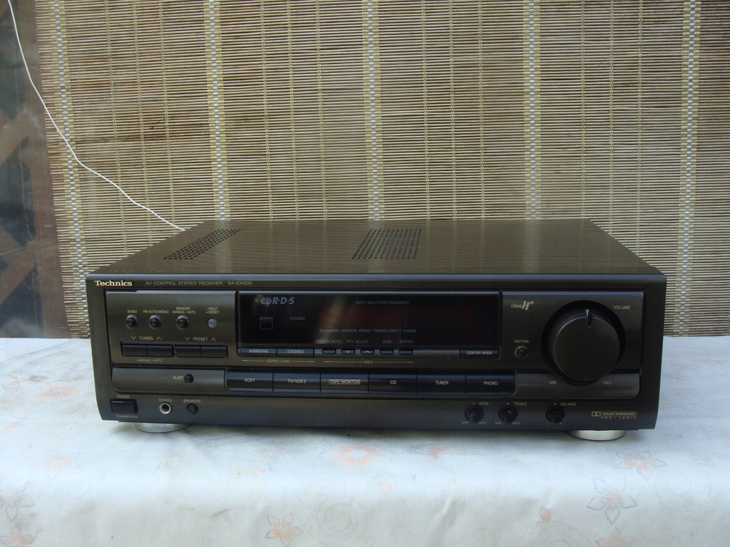 AMPLITUNER TECHNICS MODEL. SA-EX 500 - 12186449466 - oficjalne archiwum ...