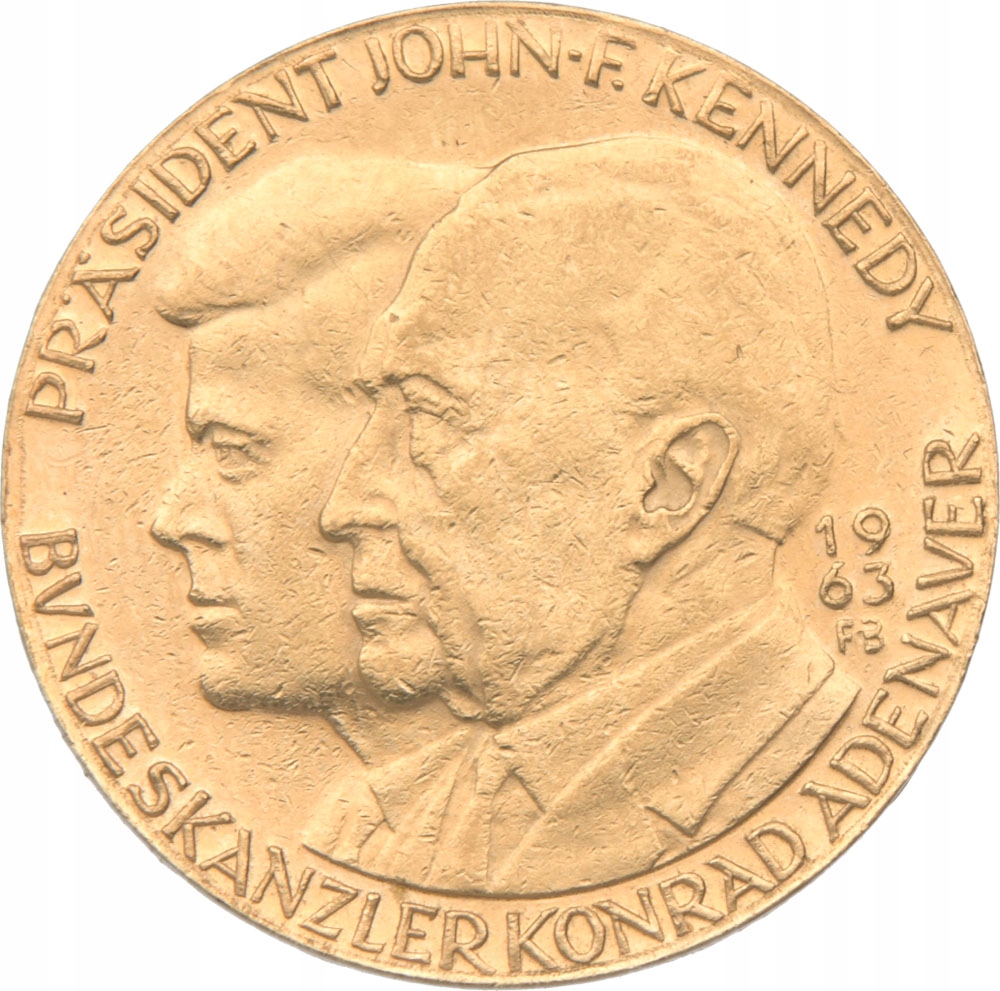1963 John Kennedy & Conrad Adenauer (49-50) - 12593986721 - oficjalne ...
