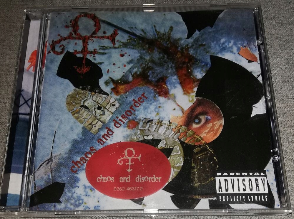The Artist (Formerly Known As Prince) Chaos And Disorder CD Michael ...