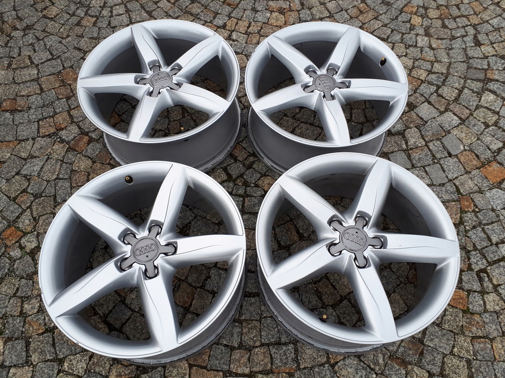 oryginalne alufelgi 18 audi A4 B8 A5 8K0601025CD - 8904893093 - oficjalne archiwum Allegro