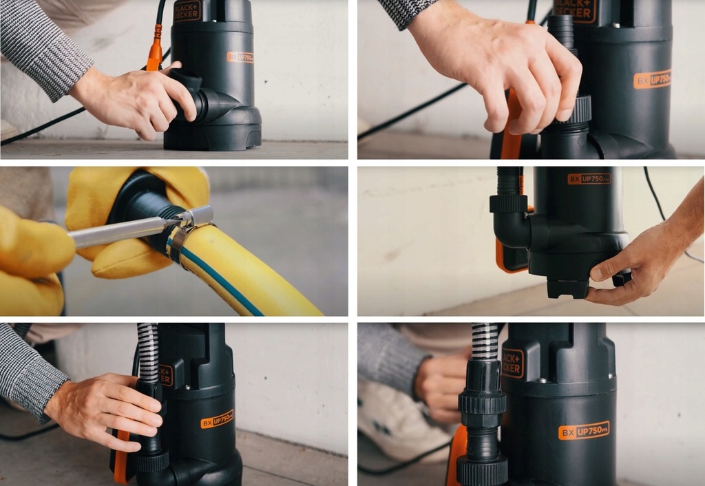 Купить МОЩНЫЙ НАСОС BLACK DECKER ДЛЯ ЧИСТОЙ, ГРЯЗНОЙ ВОДЫ: отзывы, фото ...