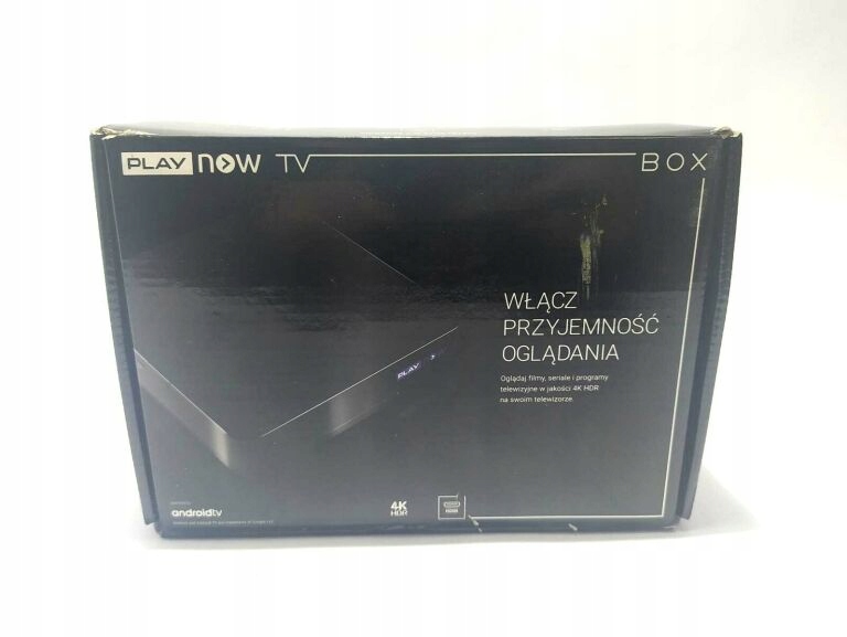 DEKODER PLAY NOW TV BOX 4K HDR - 11700634479 - oficjalne archiwum Allegro