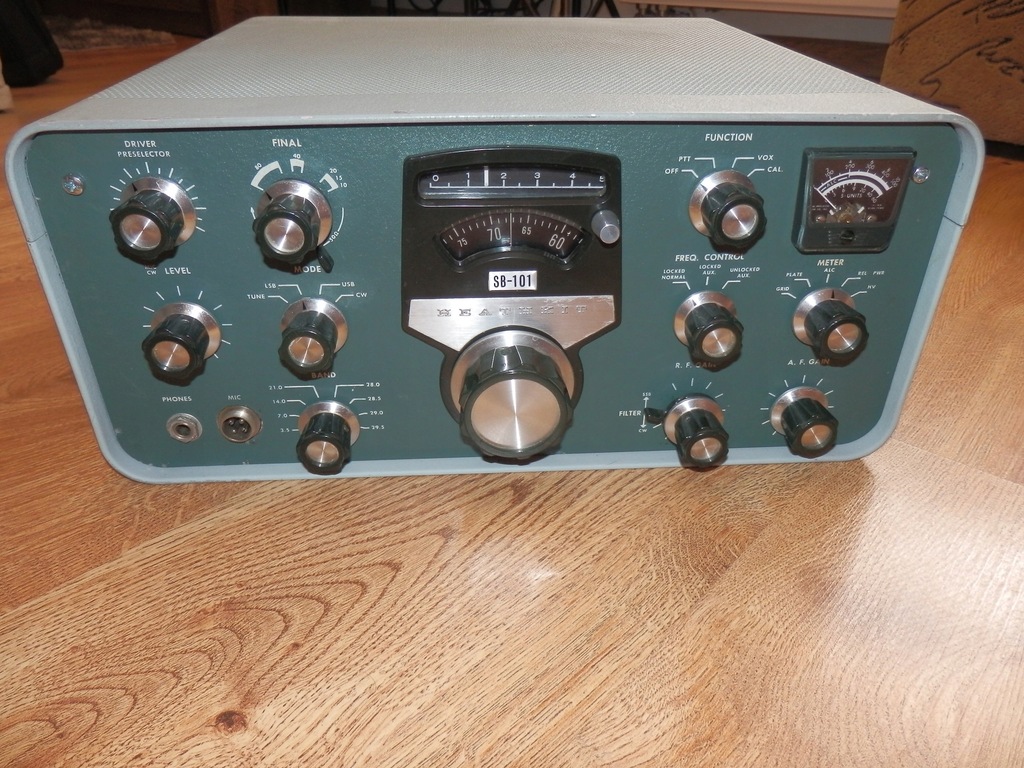 RADIOSTACJA TRANSCEIVER HF HEATHKIT SB-101 USZKODZ - 9570667294 ...