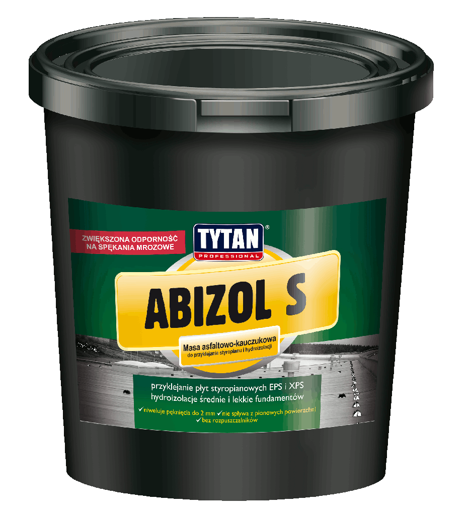 ABIZOL S masa asfaltowo-kauczukowa TYTAN 18kg. - 7018620841 - oficjalne ...
