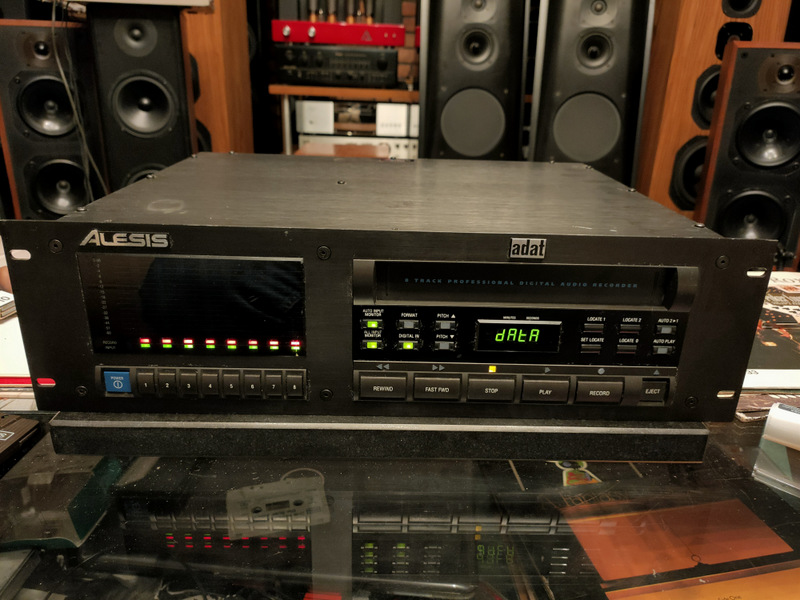 ALESSIS ADAT Rejestrator 8 scieżkowy ! UNIKAT VHS - 12225629568 ...