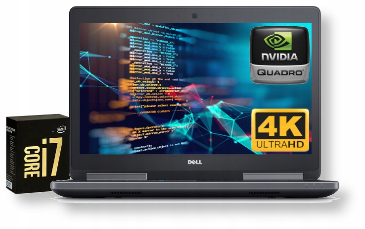 DELL PRECISION 7720 i7HQ 4K! 32GB 480GB SSD M1200 - 12891984751 ...