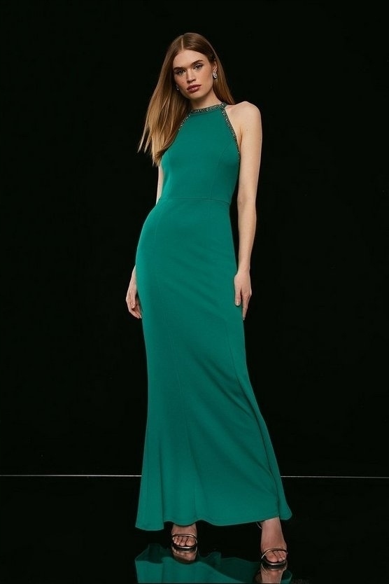 COAST 36 S ZIELONA SUKIENKA MAXI ZDOBIONA J8092 - 15224659450 ...