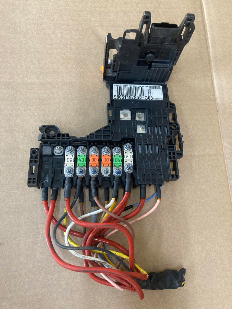 MODUŁ NAPIĘCIA AKUMULATORA CITROEN DS4 752C-R1A-B6R0 9805119780 ...