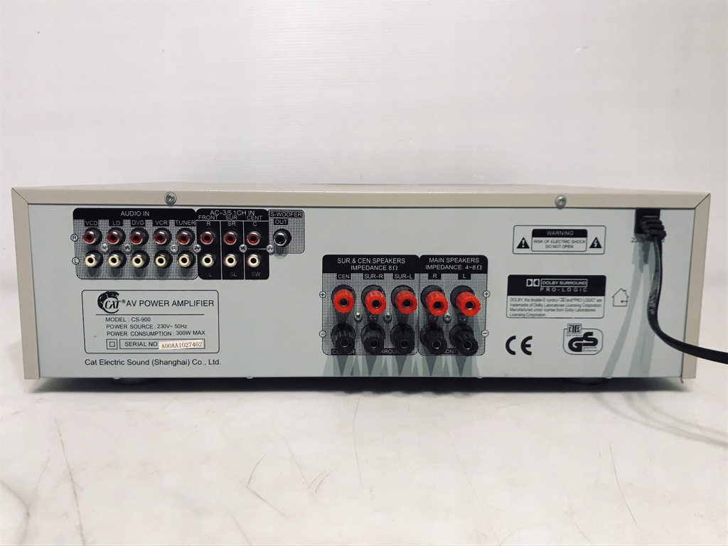 Wzmacniacz CAT CS-900 - 12698444904 - oficjalne archiwum Allegro