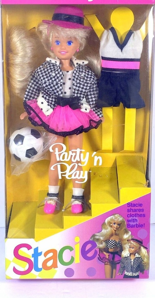1992 Mattel PARTY N PLAY STACIE Siostra NRFB - 14074785744 - oficjalne ...