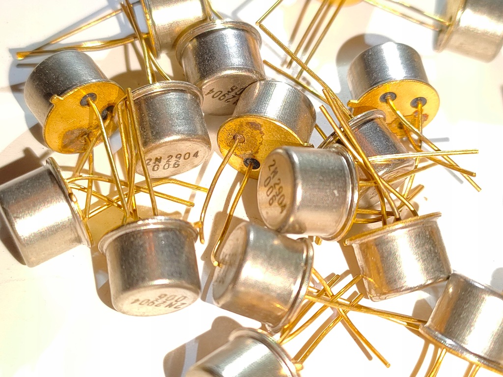 Tranzystor PNP 2N2904A TO39 Pozłacany jak BC313 - 12936892689 ...