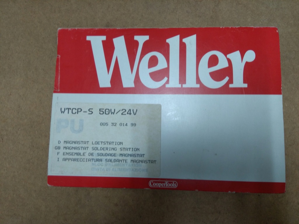 Stacja Lutownicza Weller WTCP - S 50W/24V - 12117070568 - oficjalne ...