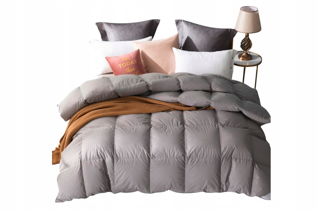 s8134 UMI KOŁDRA Z PIERZA I PUCHU 200x200cm - 12598059267 - oficjalne ...