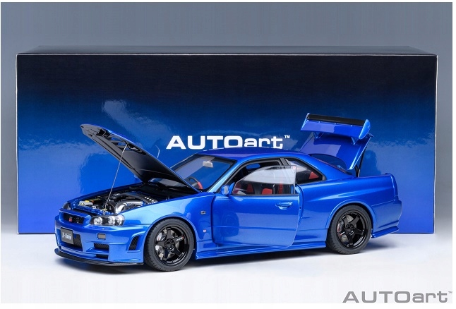 AUTOart Nissan Skyline GT-R (R34) NISMO Z-tune 1:18 77462 - 15625379913 - oficjalne archiwum Allegro