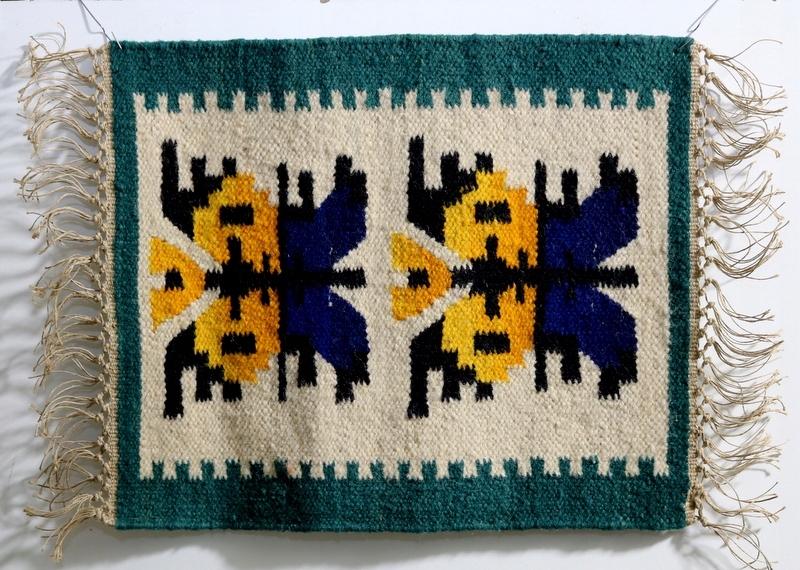 Kilim Motyle Cepelia Warszawa - 13745807394 - oficjalne archiwum Allegro