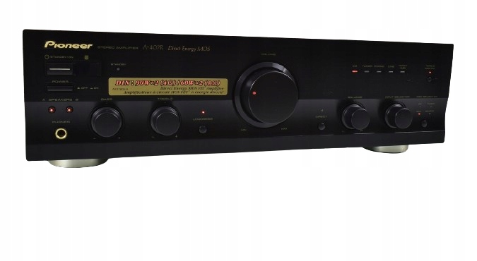 Pioneer A-407R Zintegrowany wzmacniacz stereo - 14767726876 - oficjalne ...