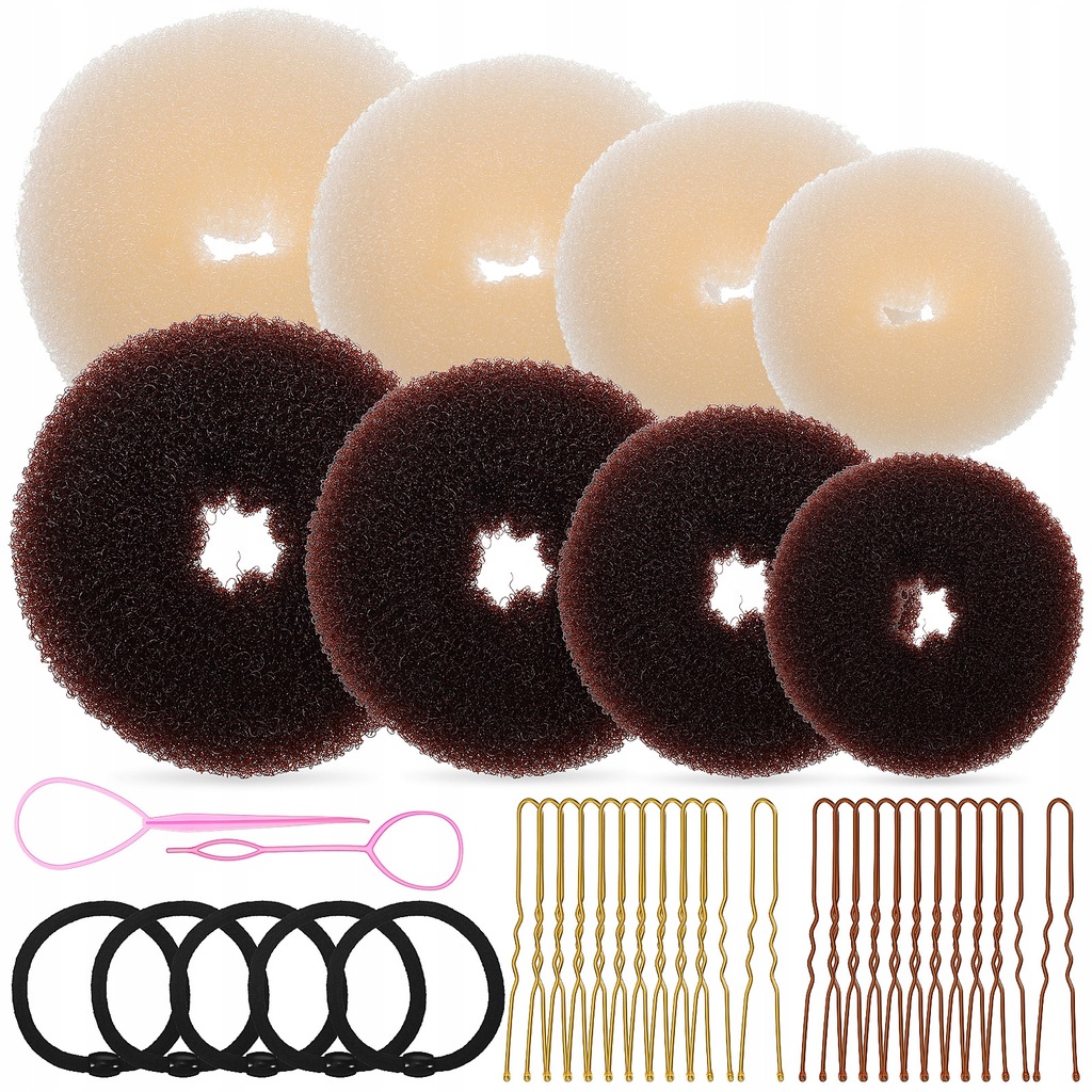 1 Set Hair Bun Maker Donut Bun Maker Hair Bun - 14479549441 - oficjalne ...