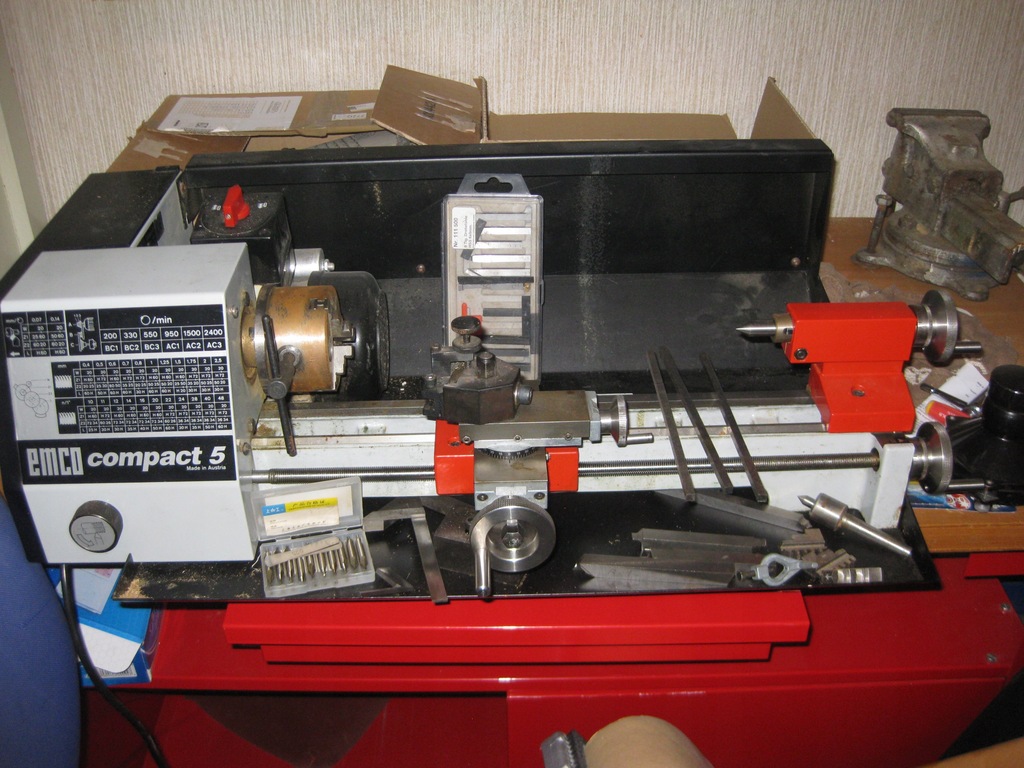 Tokarka precyzyjna Emco Compact 5 - 8019501806 - oficjalne archiwum Allegro