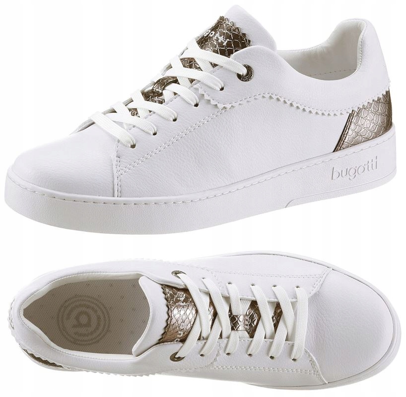 BUGATTI BUTY SPORTOWE BIAŁE 41 - 13717784364 - oficjalne archiwum Allegro