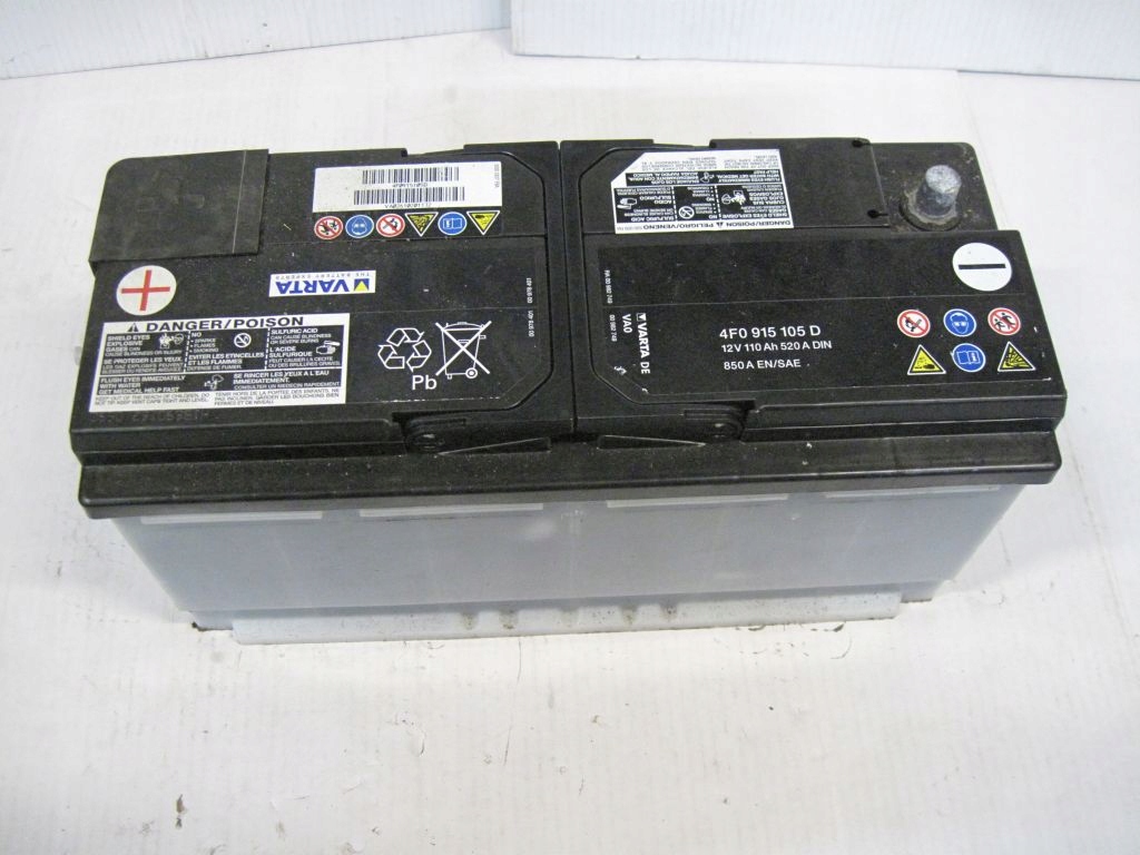 AUDI A6 C6 AKUMULATOR 110AH 4F0915105D - 7870088208 - oficjalne ...