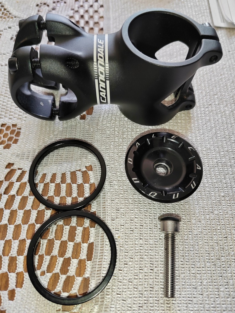 Mostek Cannondale C3 60mm 31,6 - 1,5 cala + kapsel - 13656431649 ...