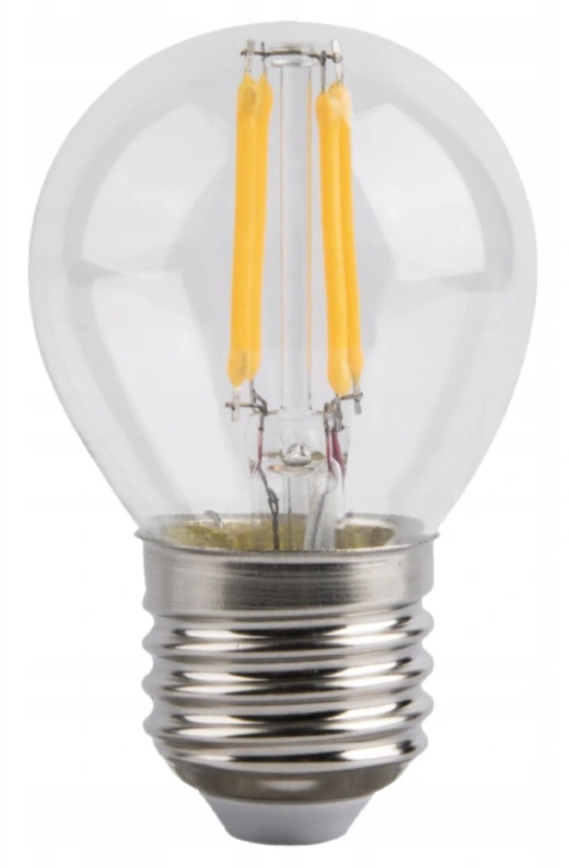 Żarówka LED E14 t22 Filament 2W Edison Ozdobna G45 - 12673731536 ...