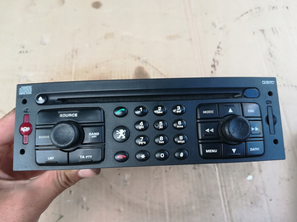 Radio nawigacja RT3 Peugeot 307 navi 96590498xt - 12506409041 ...