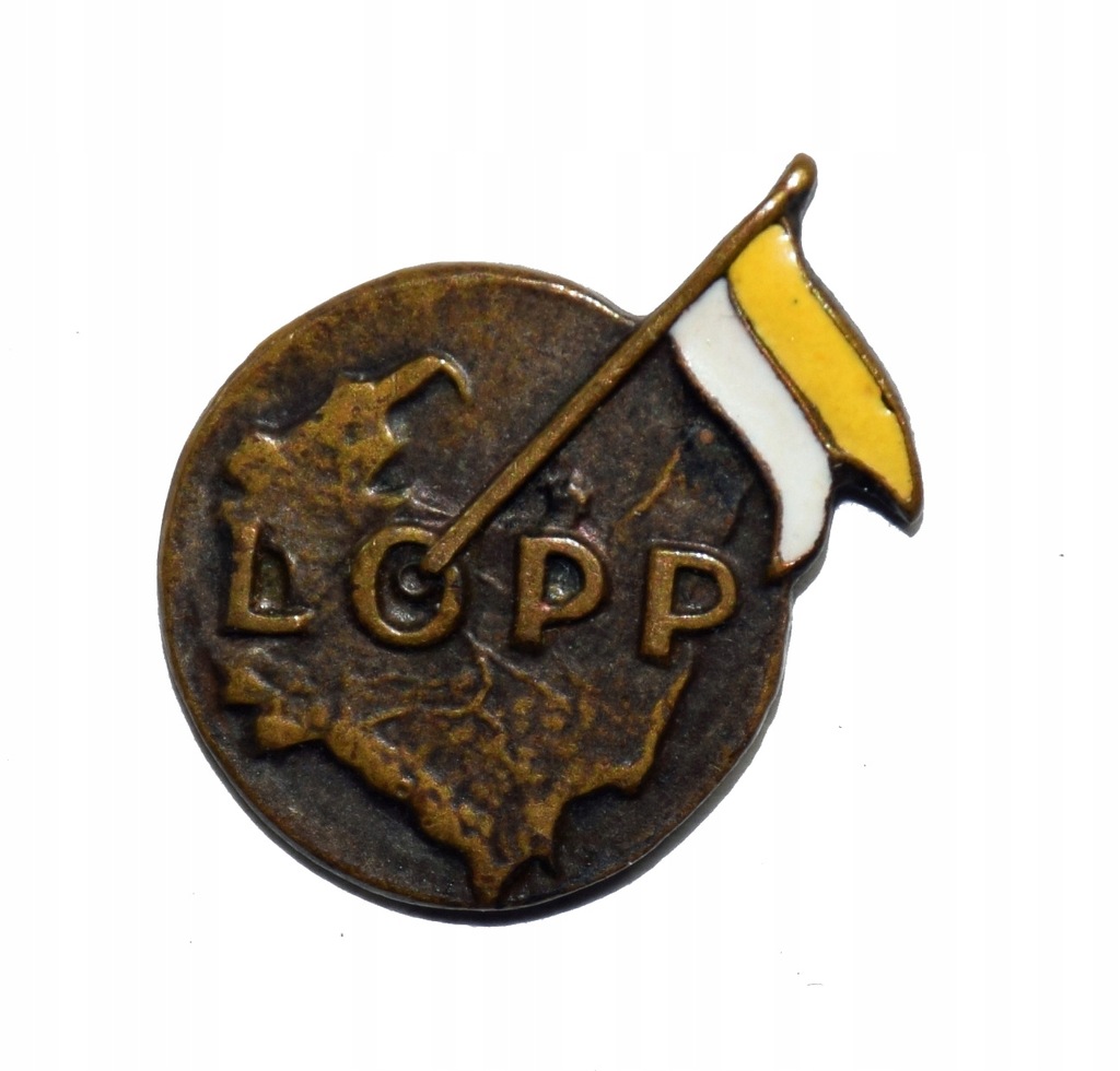 Odznaka LOPP Liga Obrony Przeciwgazowej - 13670603258 - oficjalne archiwum Allegro