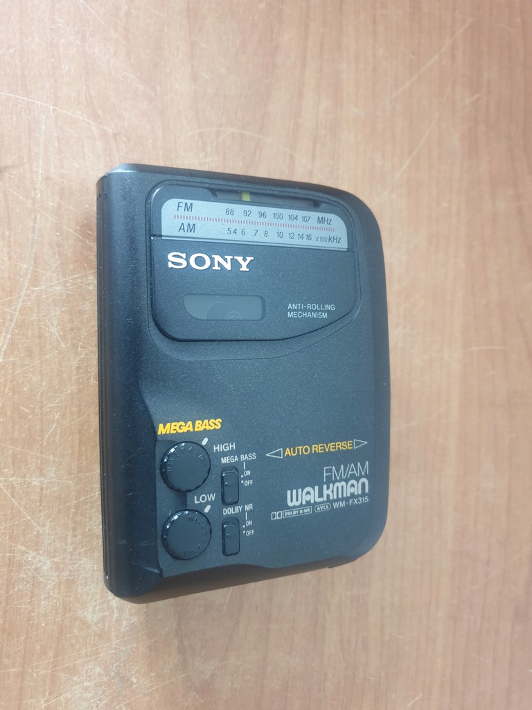 Walkman Sony WM-FX 315 - 13306462587 - oficjalne archiwum Allegro
