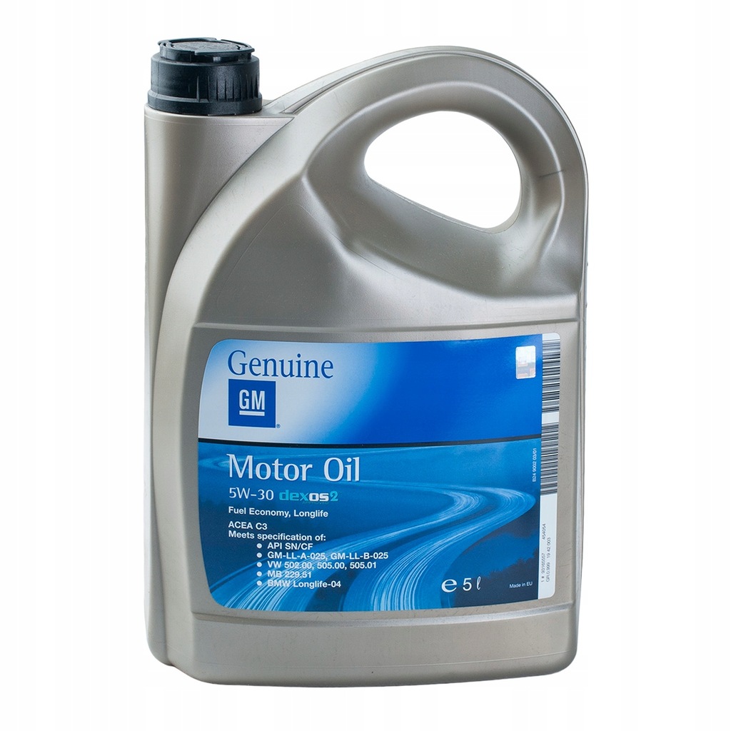 OLEJ GM 5W30 5L DEXOS2 OPEL SAAB CHEVROLET ŁÓDŹ - 7734609794 ...