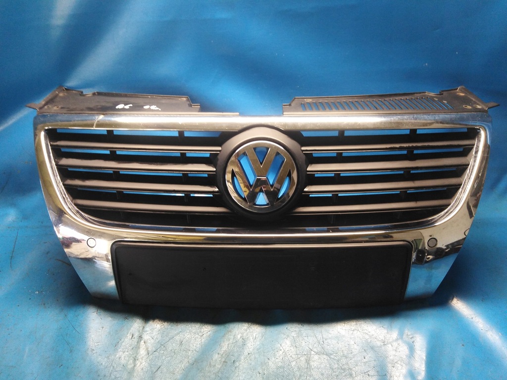 GRILL KRATKA ATRAPA EMBLEMAT VOLKSWAGEN VW PASSAT B6 - 14638530928 - oficjalne archiwum Allegro