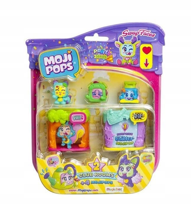 MOJIPOPS PARTY CLUB ROOM FIGURKI, MAGIC BOX - 12017952788 - oficjalne ...
