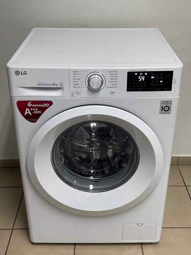 Pralka LG Direct Drive 8kg 1400obr/min GW - 12159336159 - oficjalne ...