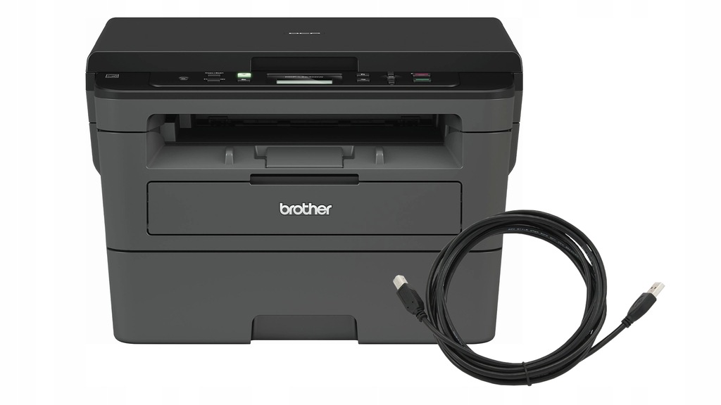 Drukarka skaner Brother DCP-L2532DW + Kabel USB - 12602431306 ...