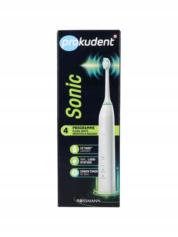 PROKUDENT SONIC ELEKTRYCZNA SZCZOTECZKA DO ZĘBÓW SONICZNA - 14638032627 - oficjalne archiwum Allegro