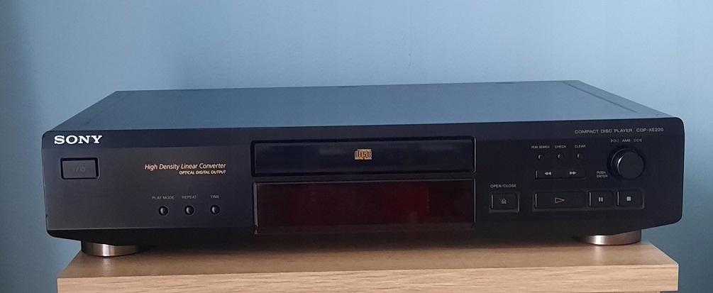 Odtwarzacz CD SONY CDP-XE220 przegląd+nowy laser - 13478893034 - oficjalne archiwum Allegro