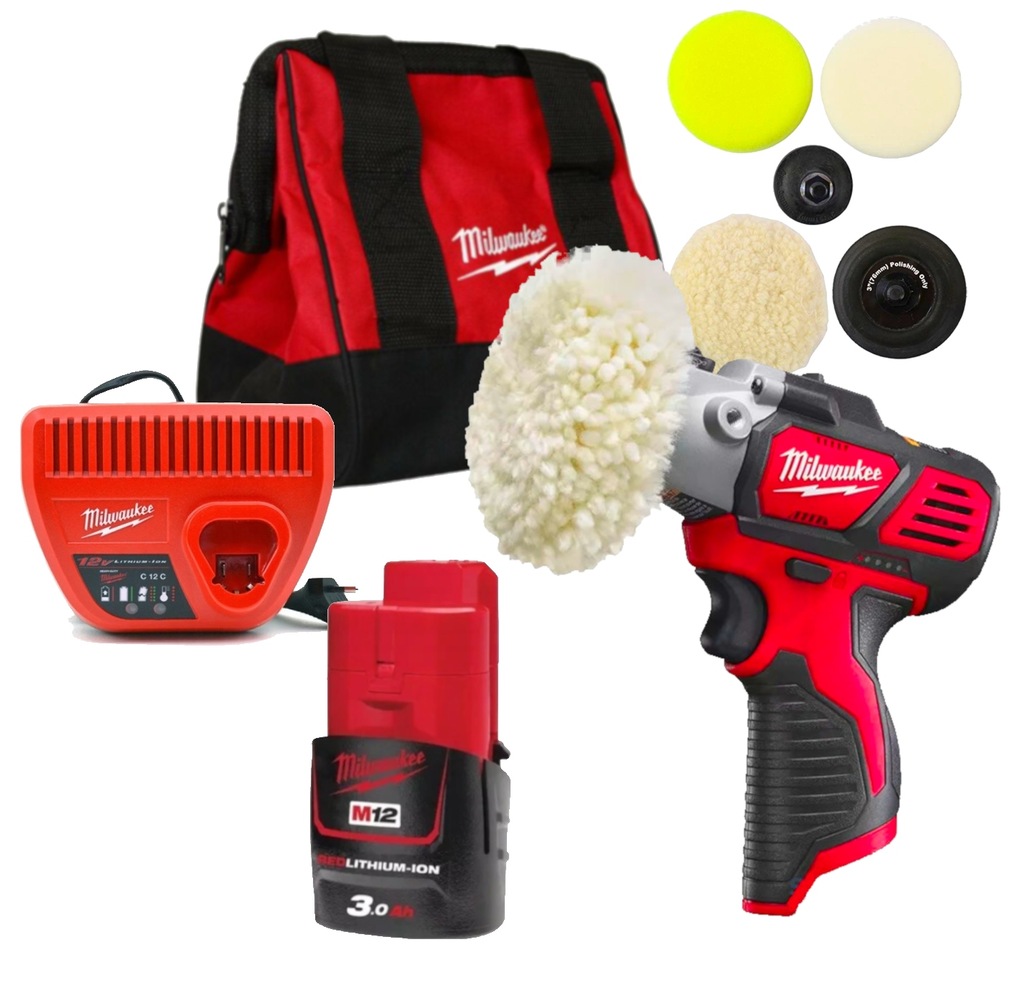 Milwaukee M12 BPS-301 Polerka szlifierka aku 12V - 12271458214 ...