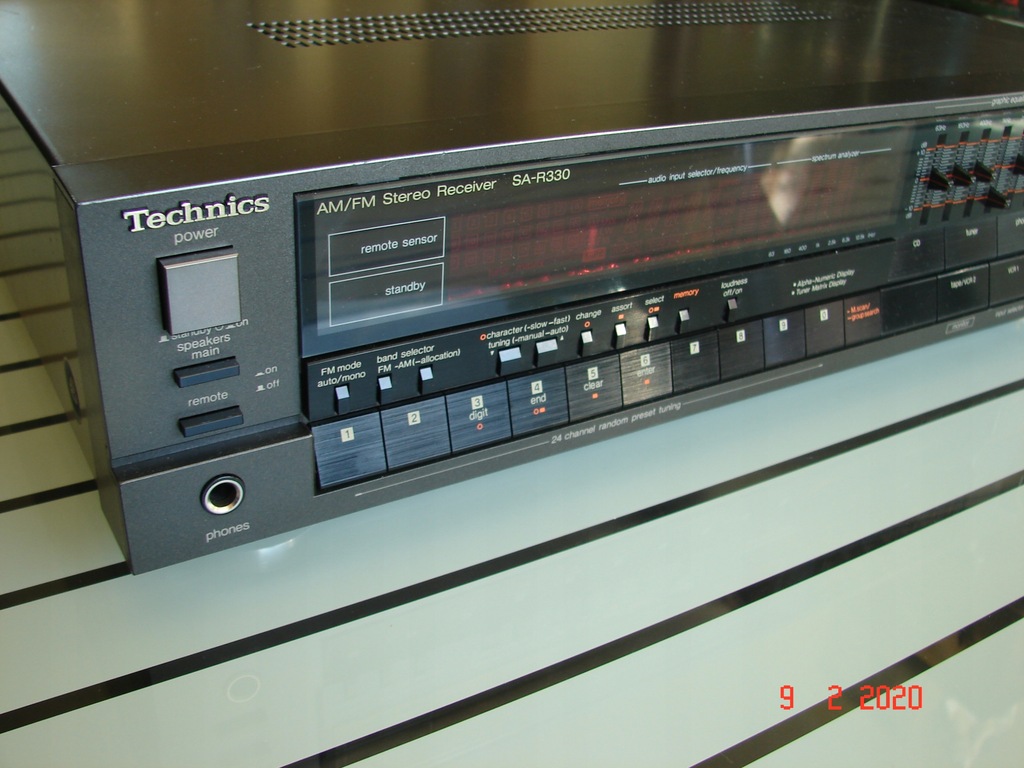 TECHNICS SA-R330 amplituner stereo z korektorem - 8937779310 ...