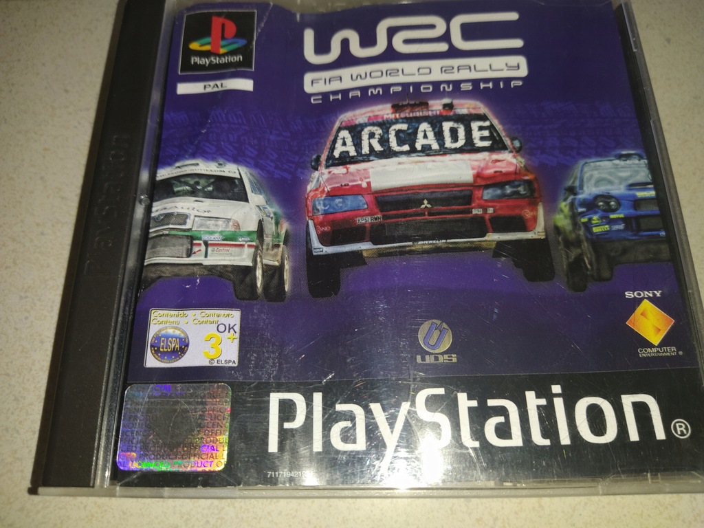 playstation ps1 psx WRC ARCADE eng komplet - 11052344744 - oficjalne ...